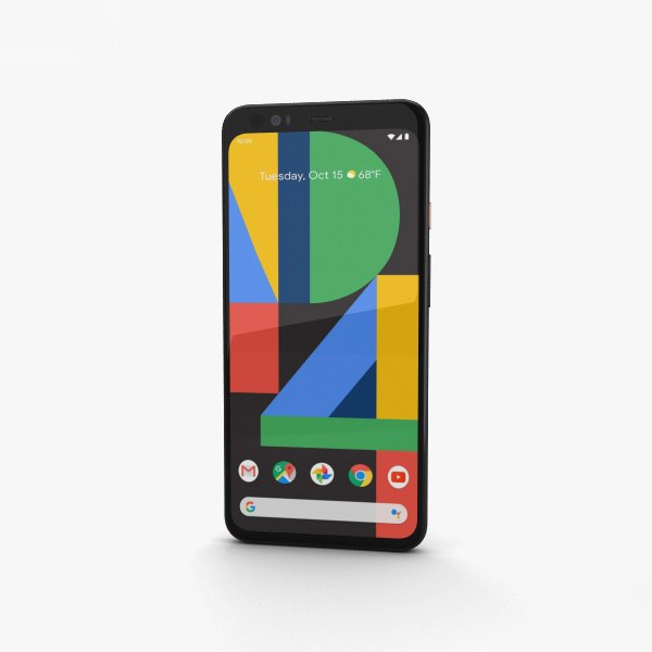 Google pixel 4 3D model - TurboSquid 1518277