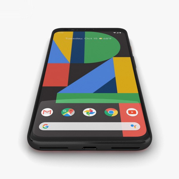 Google pixel 4 3D model - TurboSquid 1518277