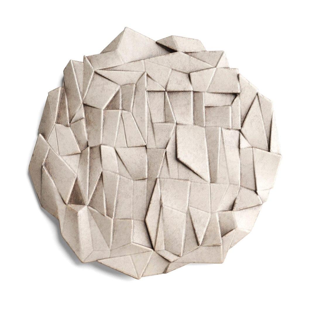 3D Metal Origami Wall Panel - TurboSquid 2098237