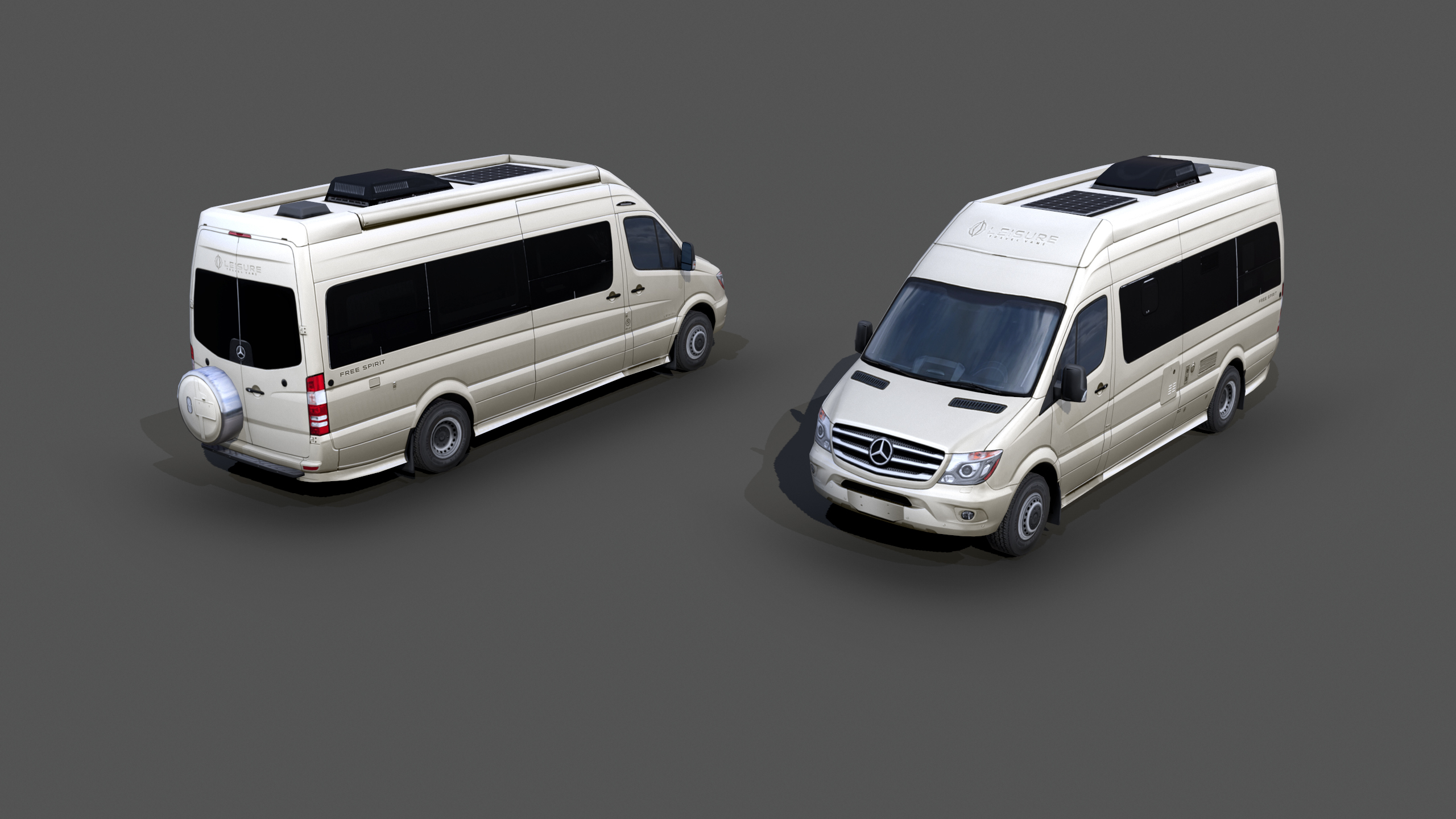 3D model Leisure Travel Vans Free Spirit RV 2018 - TurboSquid 1816358