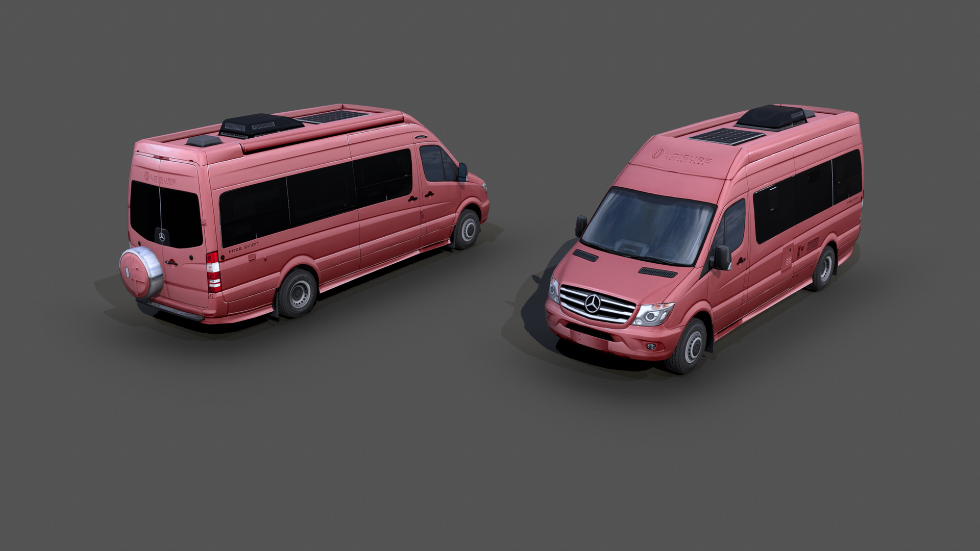 3D model Leisure Travel Vans Free Spirit RV 2018 - TurboSquid 1816358