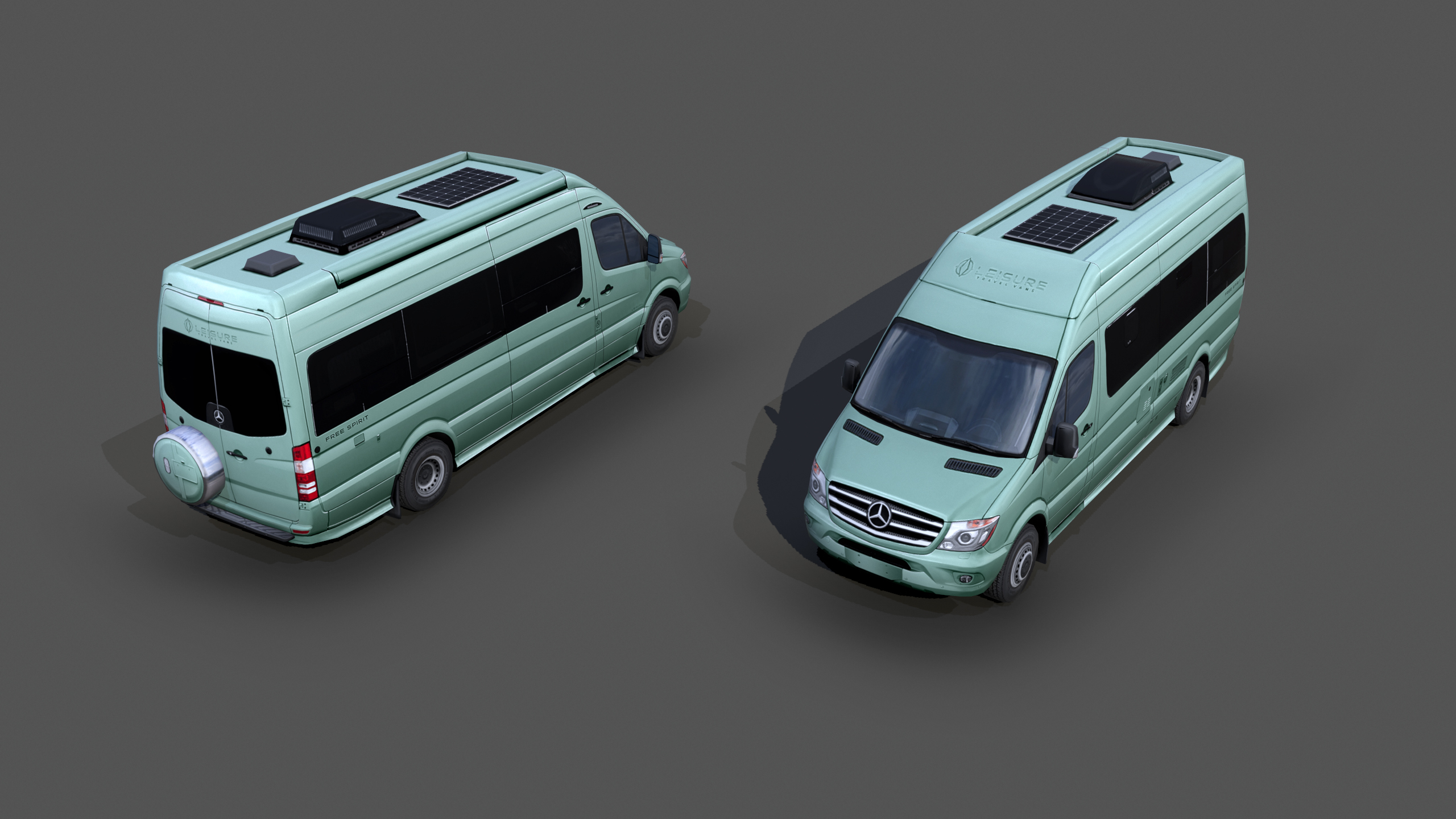 3D model Leisure Travel Vans Free Spirit RV 2018 - TurboSquid 1816358