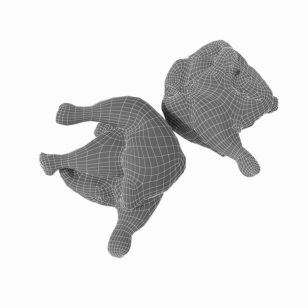 3D Model Frozen Chicken - TurboSquid 1181705
