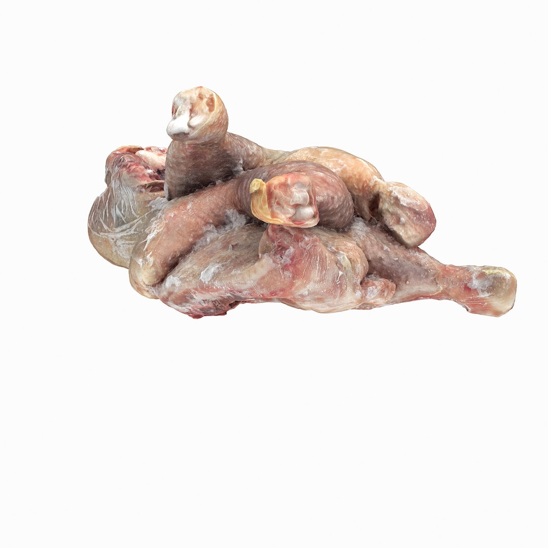 3D Model Frozen Chicken - TurboSquid 1181705