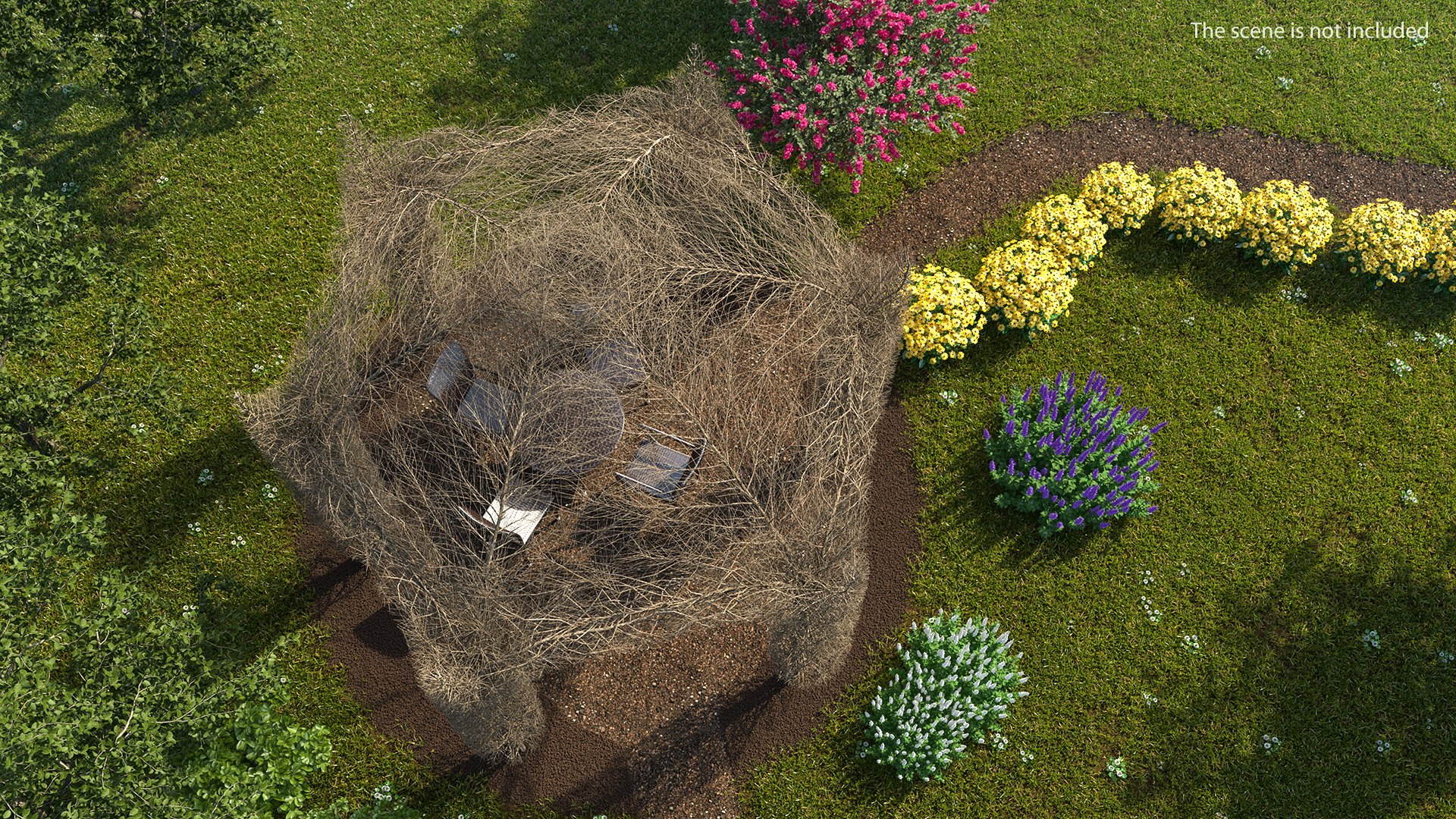 Branch gazebo 3D model - TurboSquid 1618827