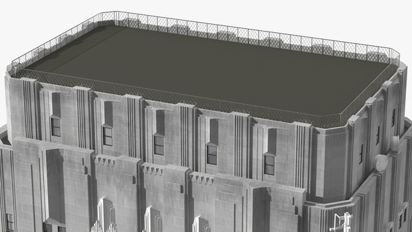 Old skyscraper 3D model - TurboSquid 1671629