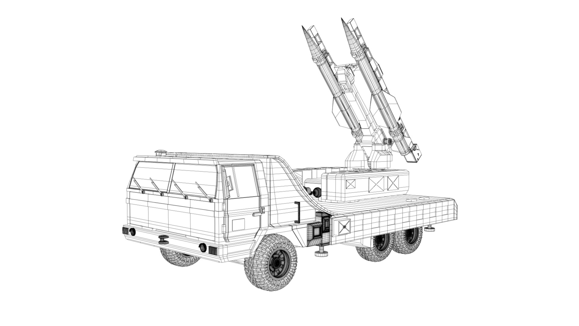 Red Flag 12 Anti-aircraft Missile Red Flag Missiles 3D Model ...