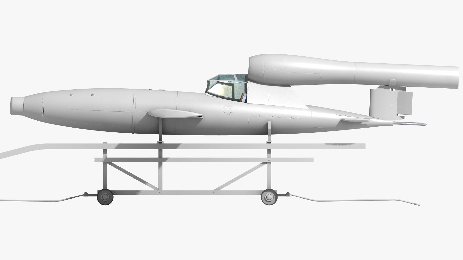 Fieseler Fi 103R Reichenberg 3D - TurboSquid 2173553