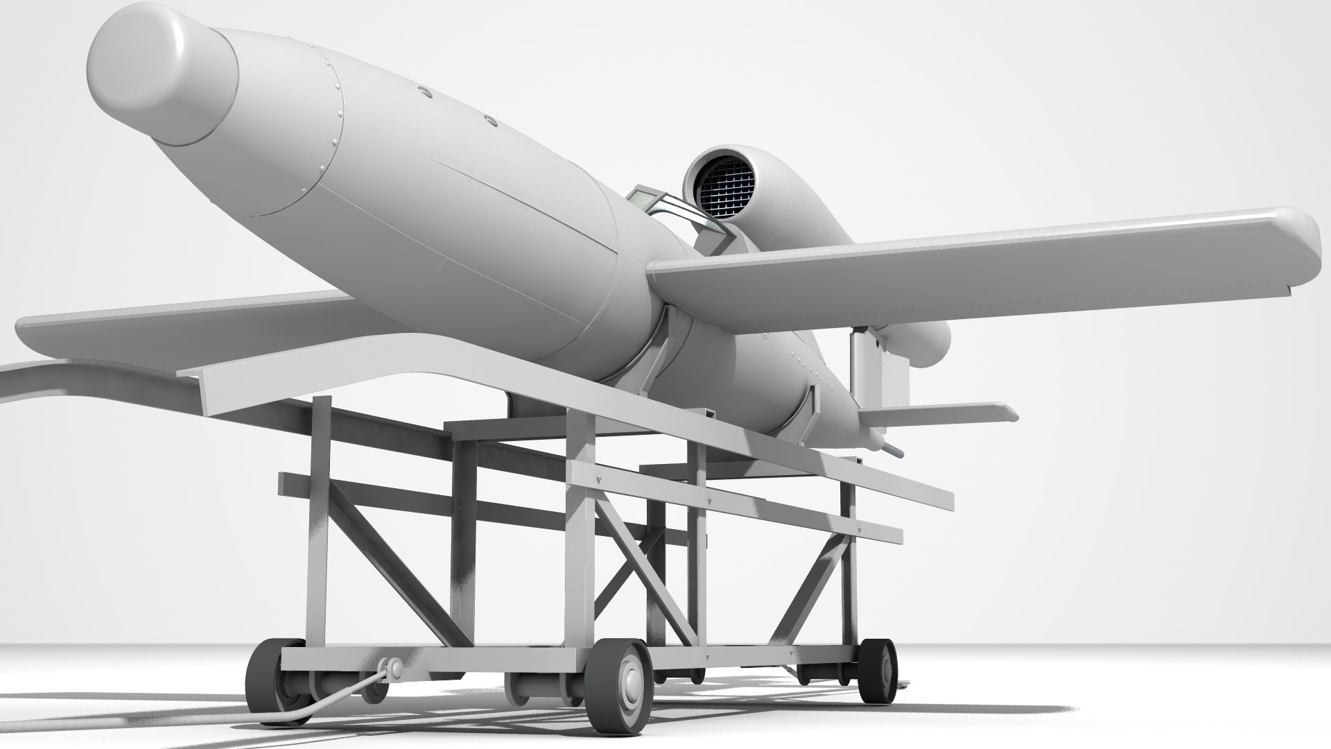 Fieseler Fi 103R Reichenberg 3D - TurboSquid 2173553
