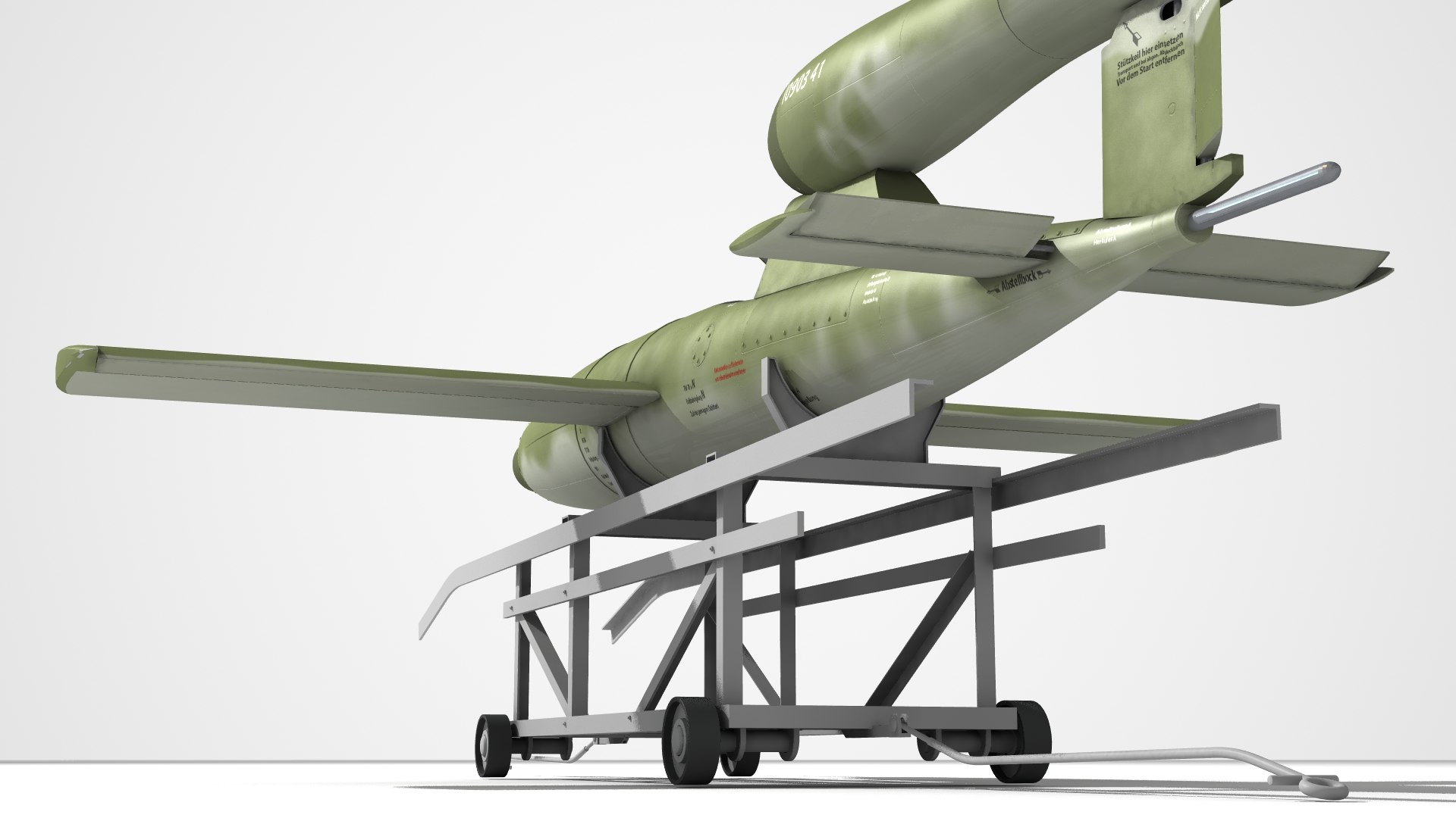Fieseler Fi 103R Reichenberg 3D - TurboSquid 2173553