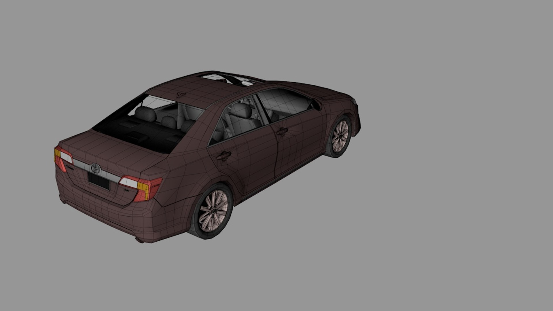 3d Toyota Camry Model