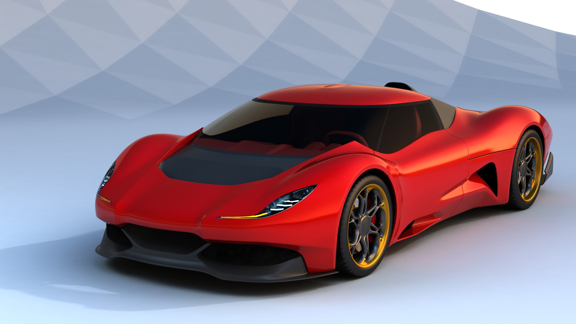 Anaconda Supercar II - Version 1 3D Model - TurboSquid 2010211