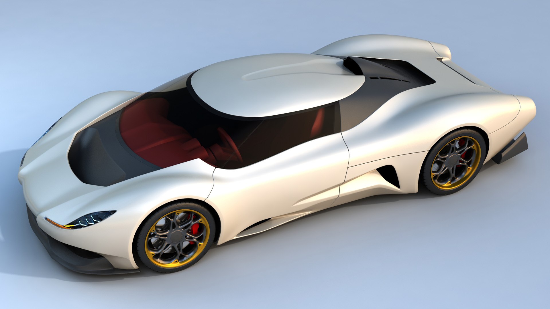 Anaconda Supercar II - Version 1 3D Model - TurboSquid 2010211