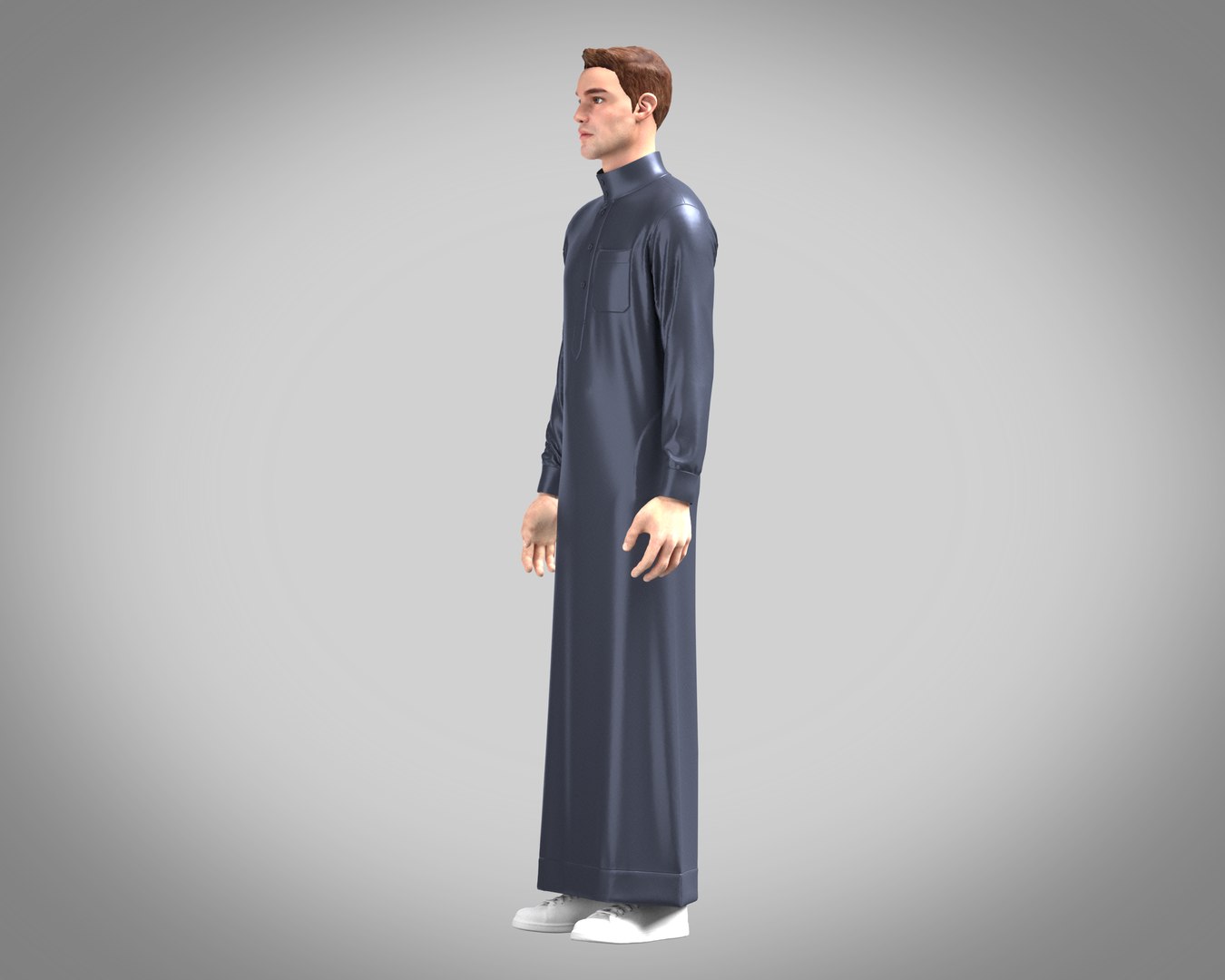 Mens Qamis 3D Model - TurboSquid 2047055