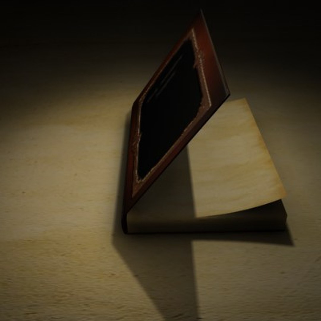 3d Model Book Animation Open
