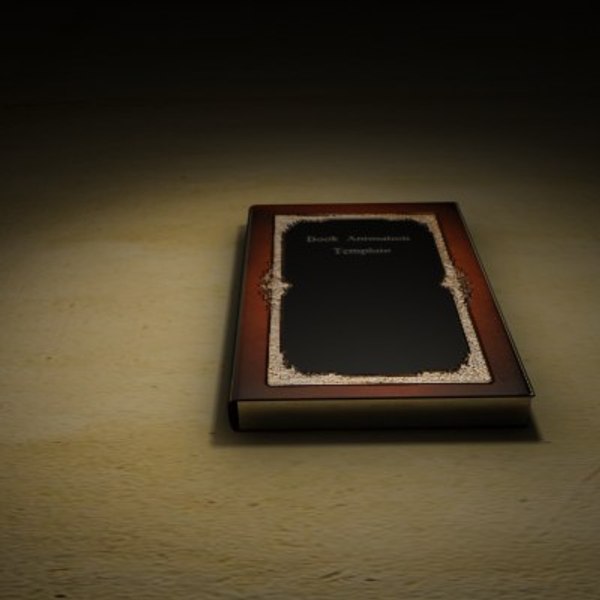 modelo 3d Libro animado abierto - TurboSquid 606450