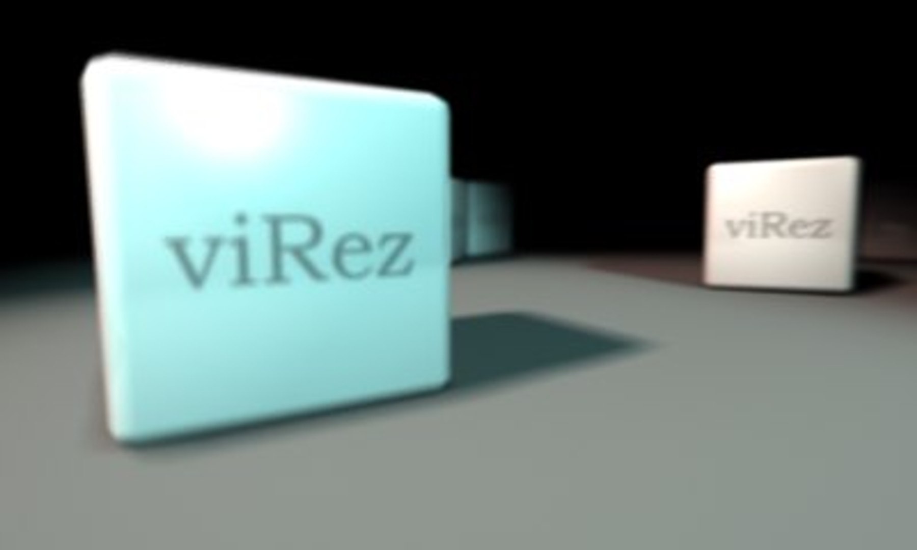 free falling blocks 3d model