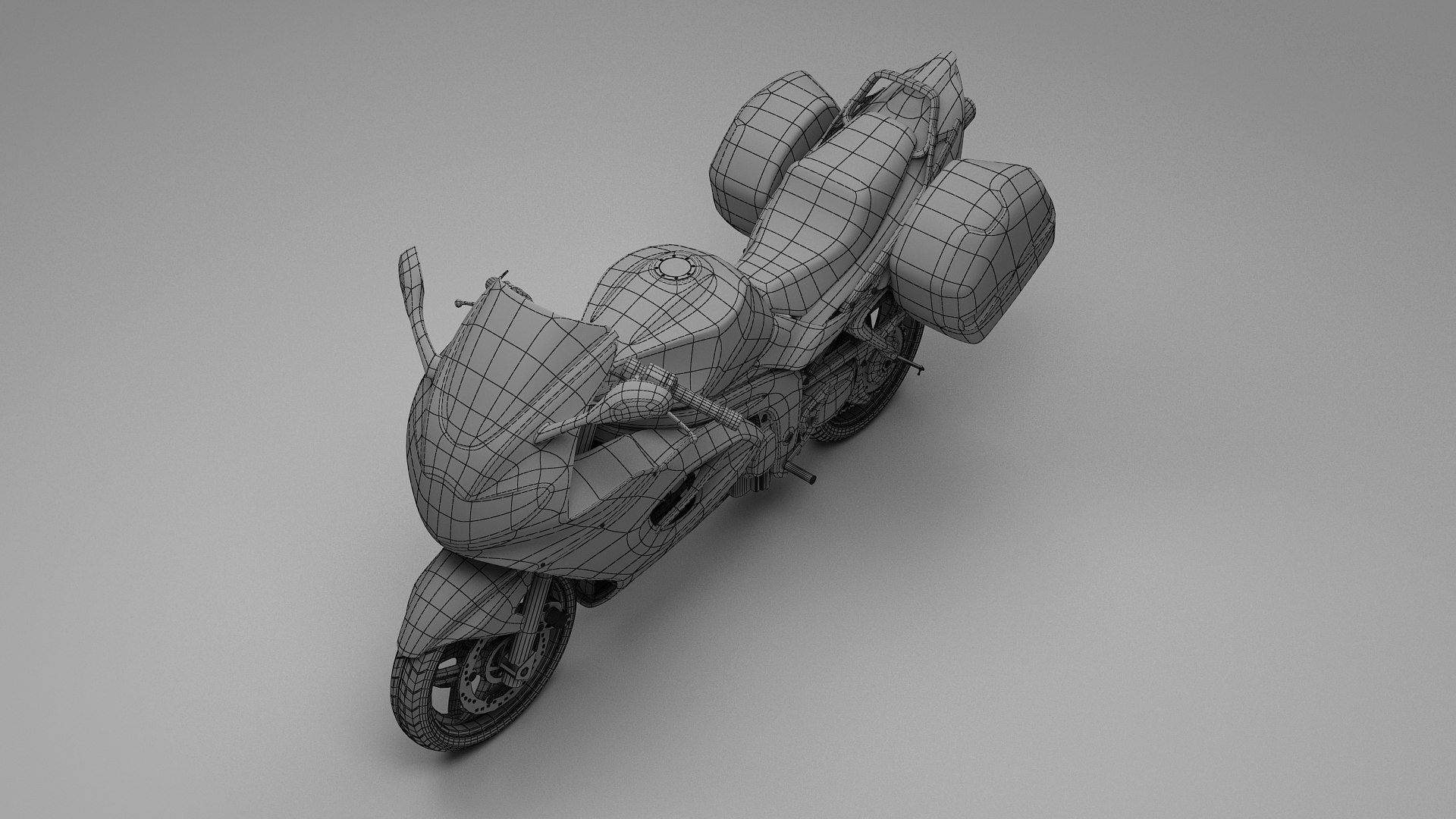 Motor Bike 3D Model - TurboSquid 1257787