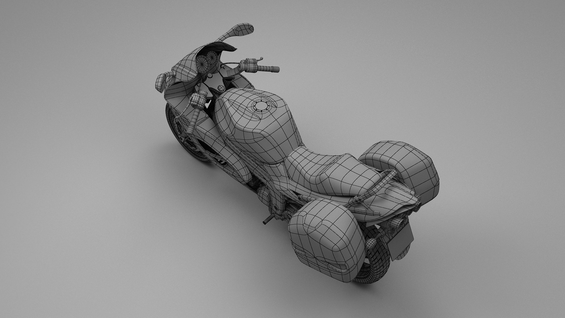 Motor Bike 3D Model - TurboSquid 1257787