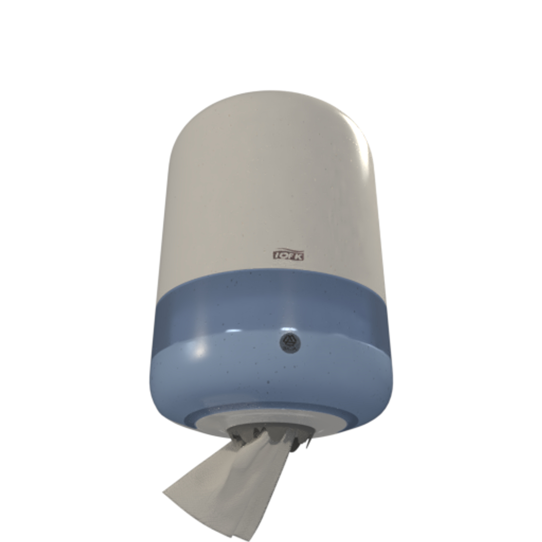 Paper Dispenser 3D Model - TurboSquid 1193376