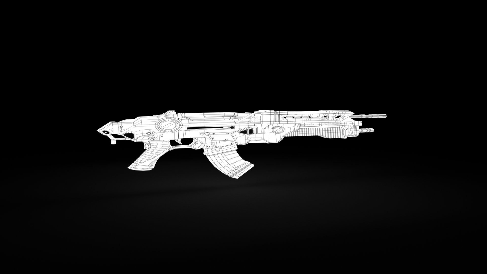 Gun 3D model - TurboSquid 1733110