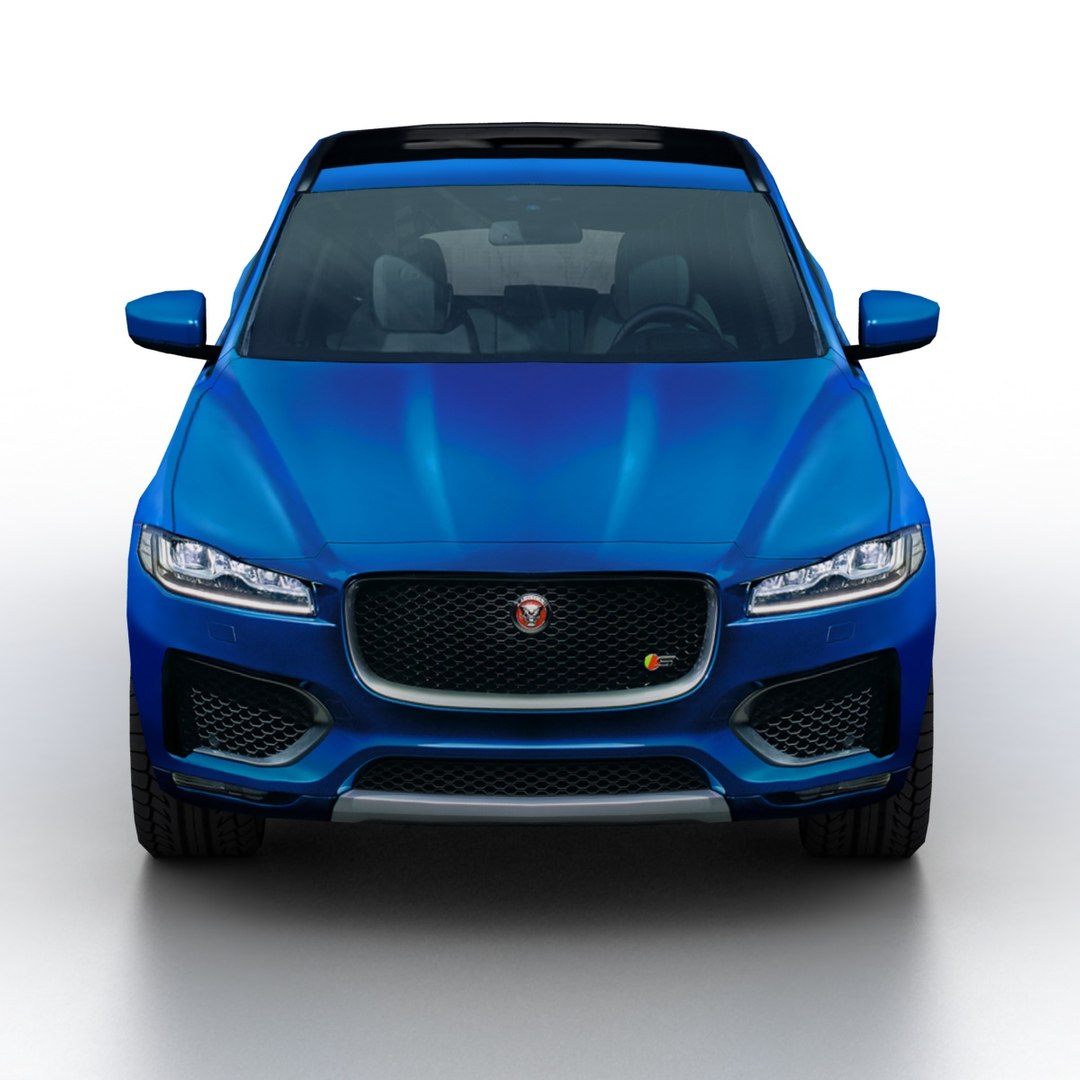 3D 2016 F-pace - TurboSquid 1241361