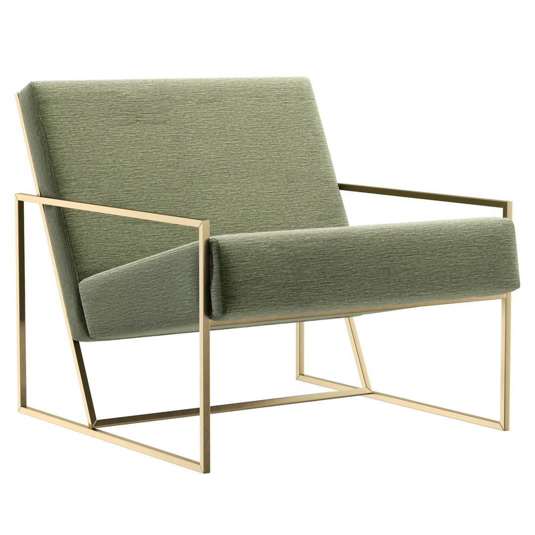 Thin Frame Lounge Chair 3D 모델 - TurboSquid 1966577