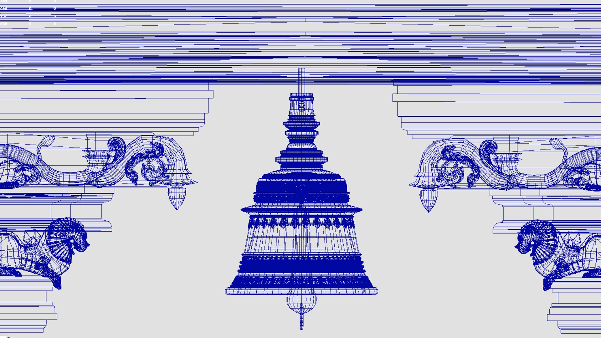 3D Hindu Temple Bell Model - TurboSquid 2178872