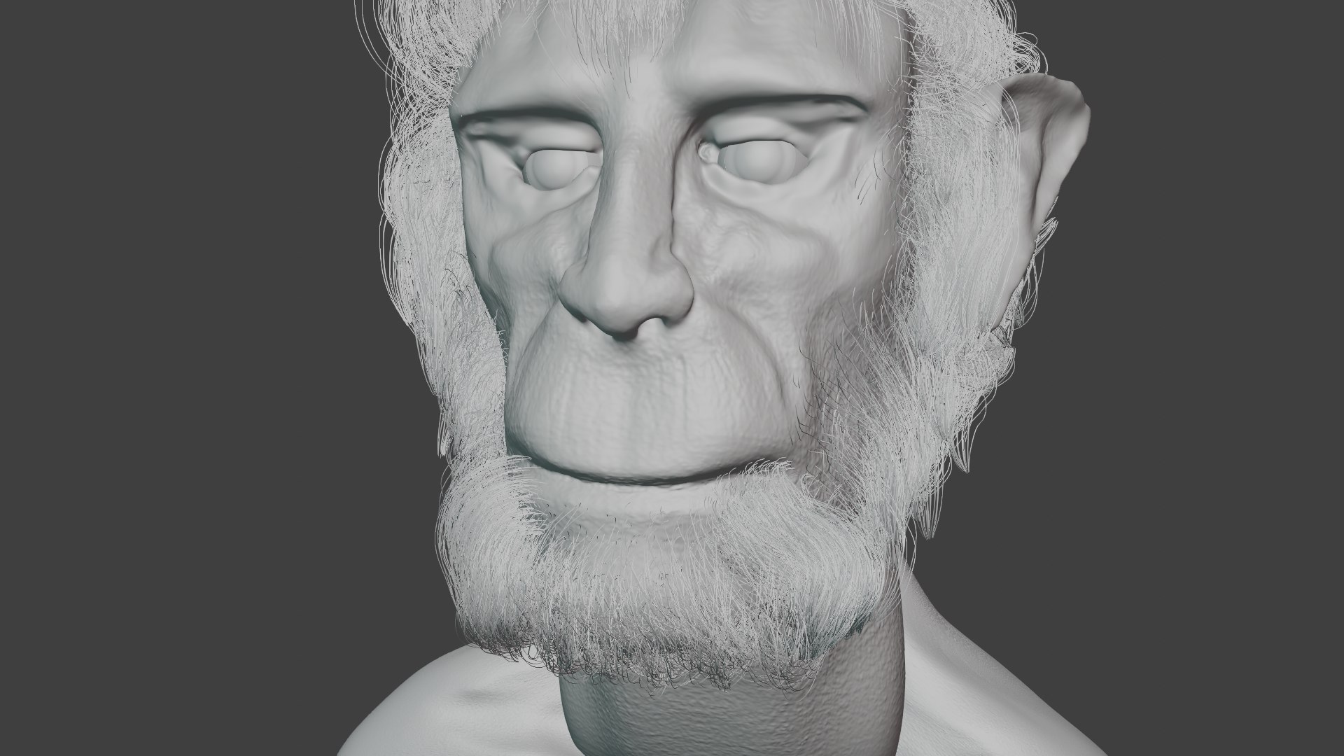 Blonde God 3D Model - TurboSquid 1810837