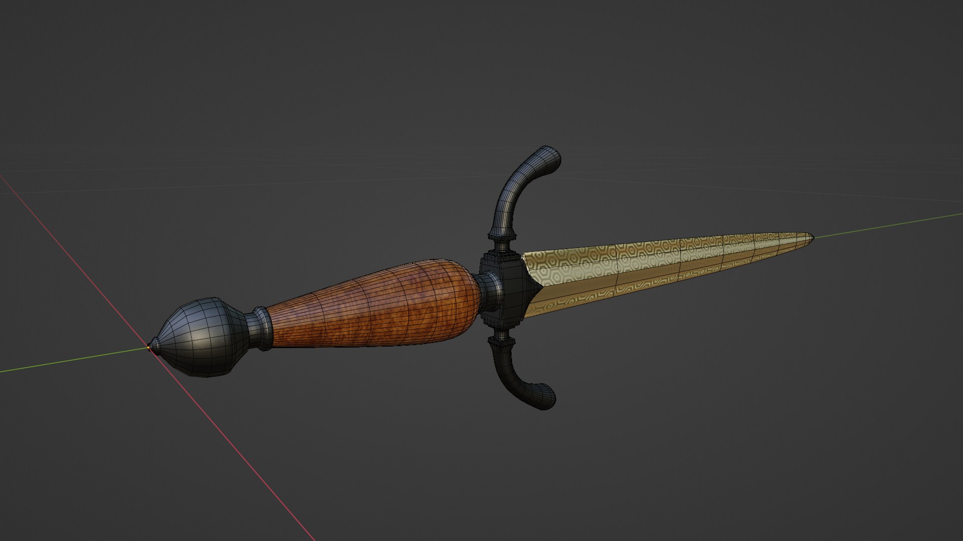 3D Dagger Model - TurboSquid 2031295
