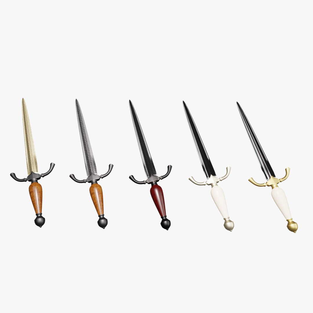 3D Dagger Model - TurboSquid 2031295