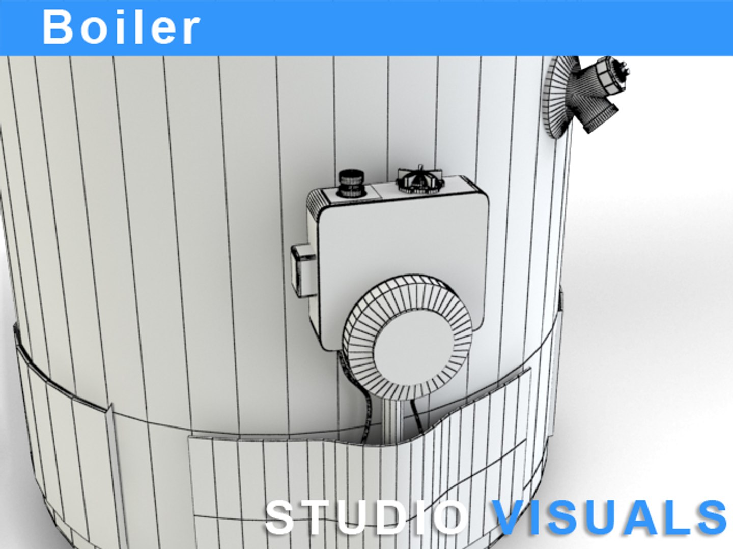 3d model boiler