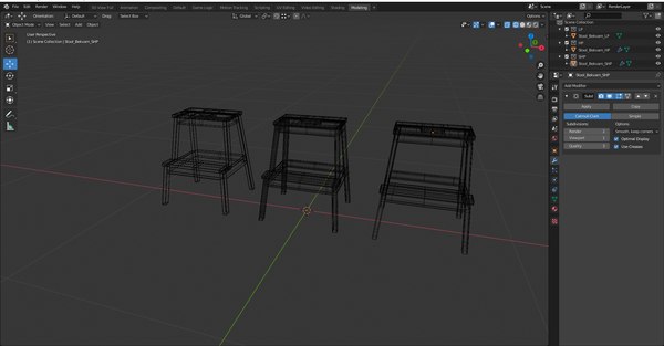 3D stool bekvam - TurboSquid 1708450