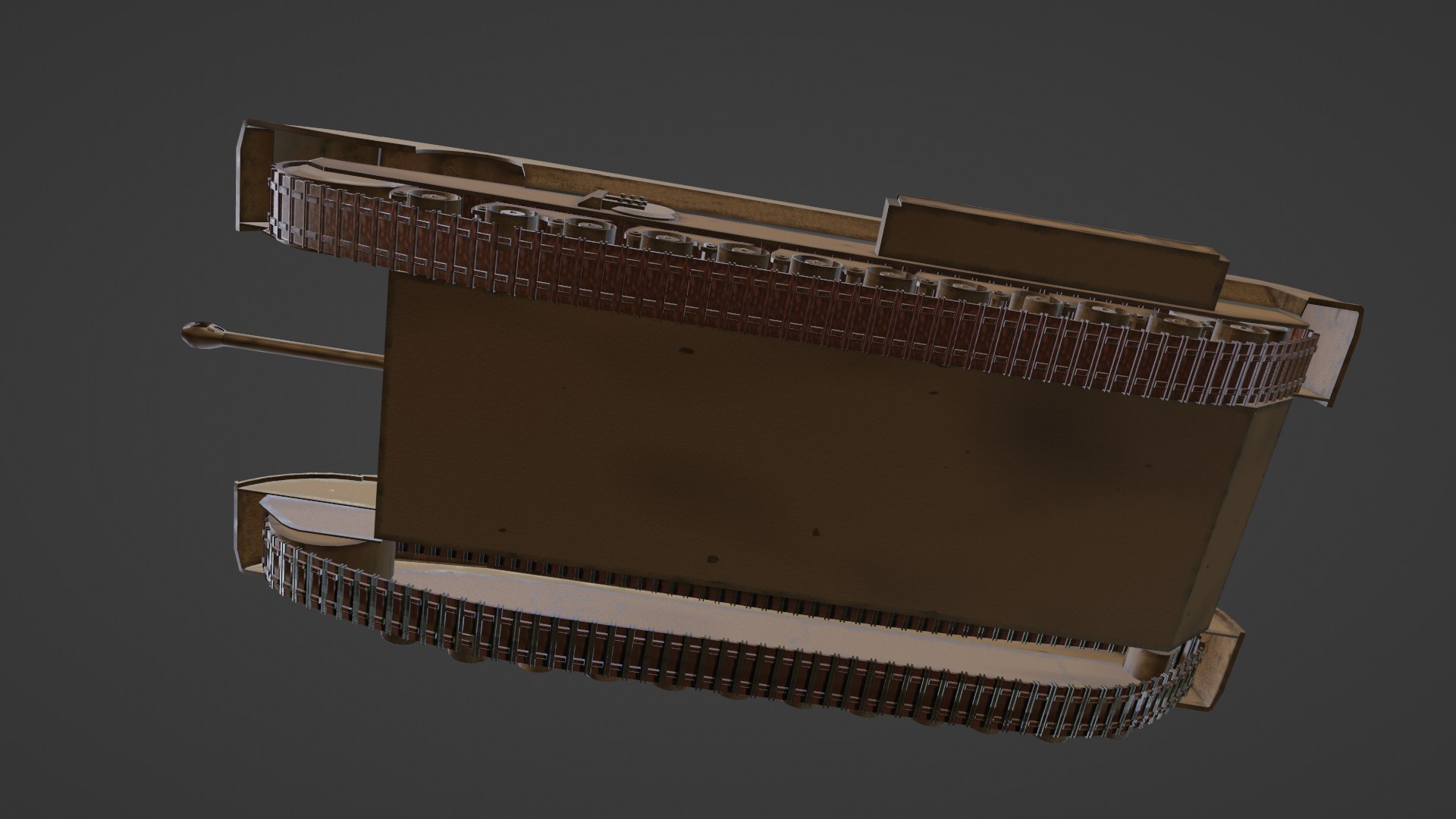3D A43-Black Prince Tank Model - TurboSquid 2223793