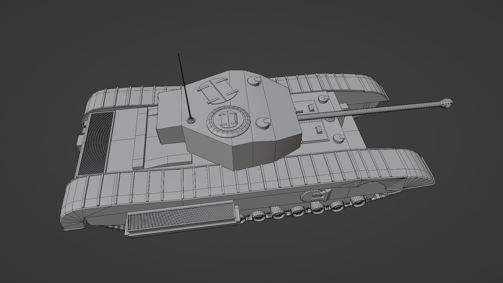 3D A43-Black Prince Tank Model - TurboSquid 2223793