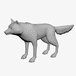 White Wolf 3D model - TurboSquid 1781387