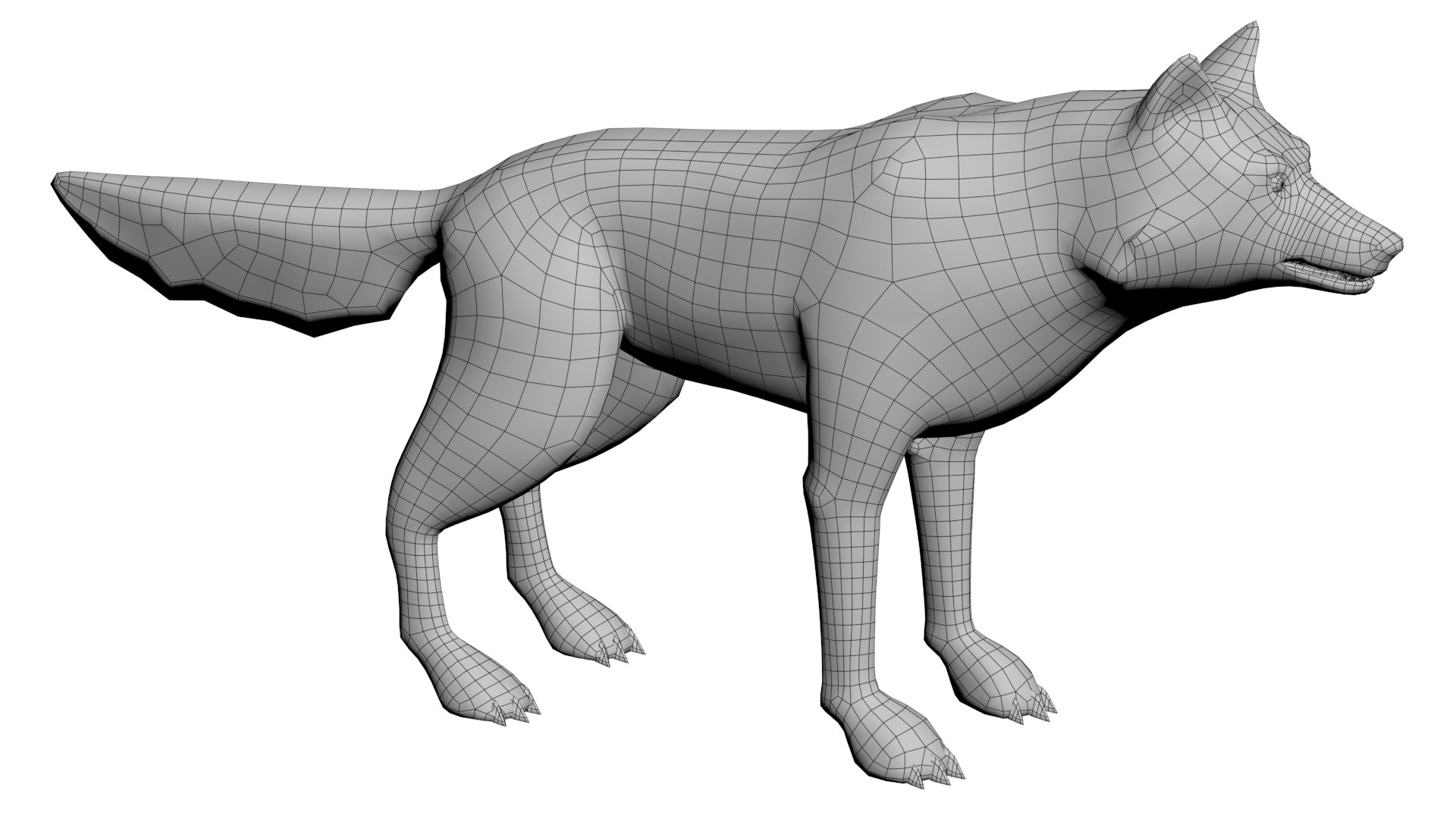 Wolf 3D Model - TurboSquid 1782566