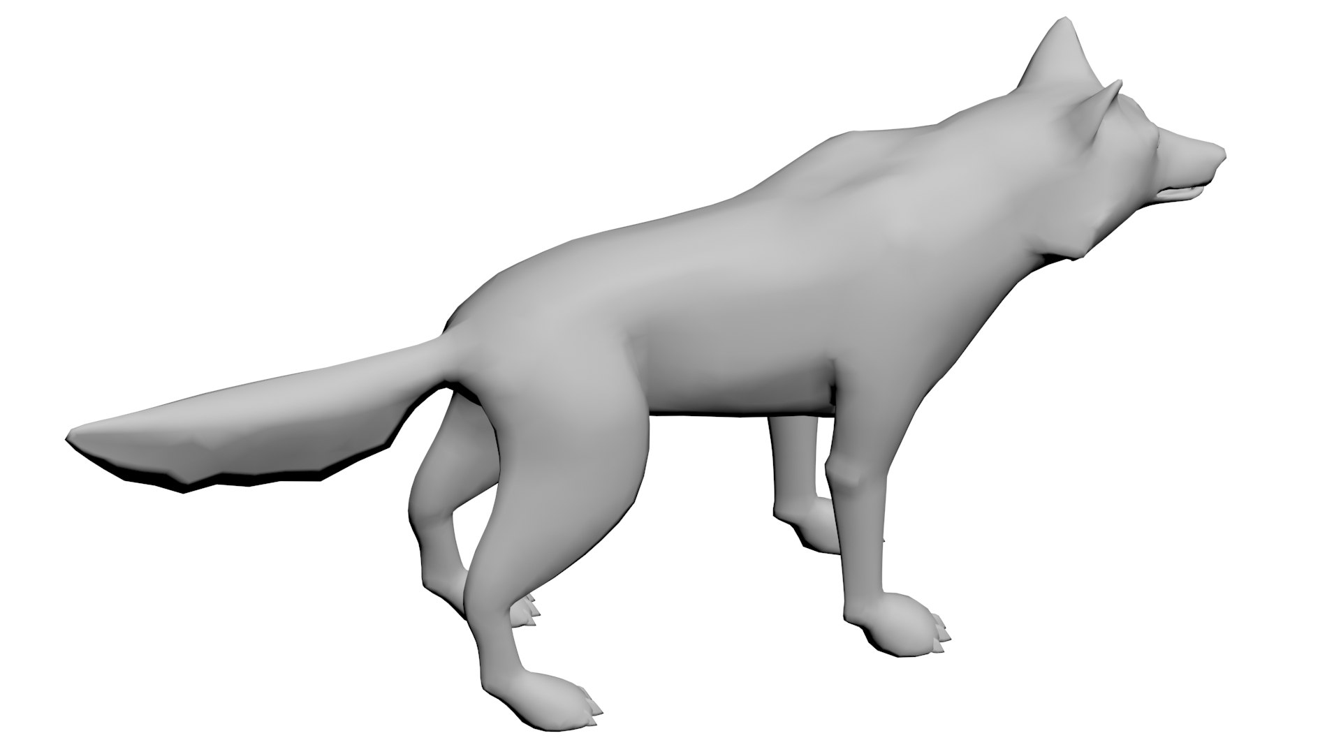Wolf 3D Model - TurboSquid 1782566
