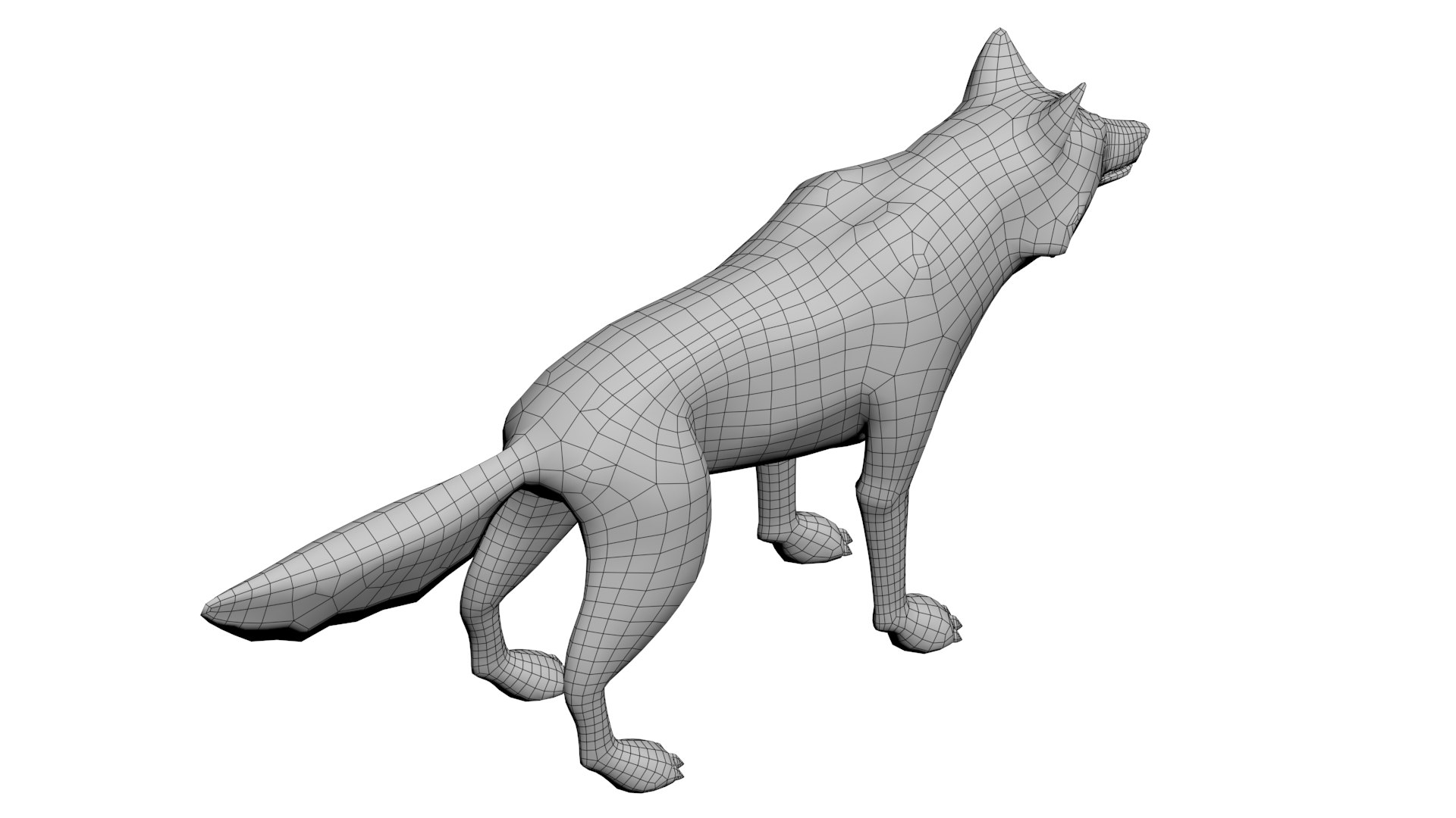 Wolf 3D Model - TurboSquid 1782566