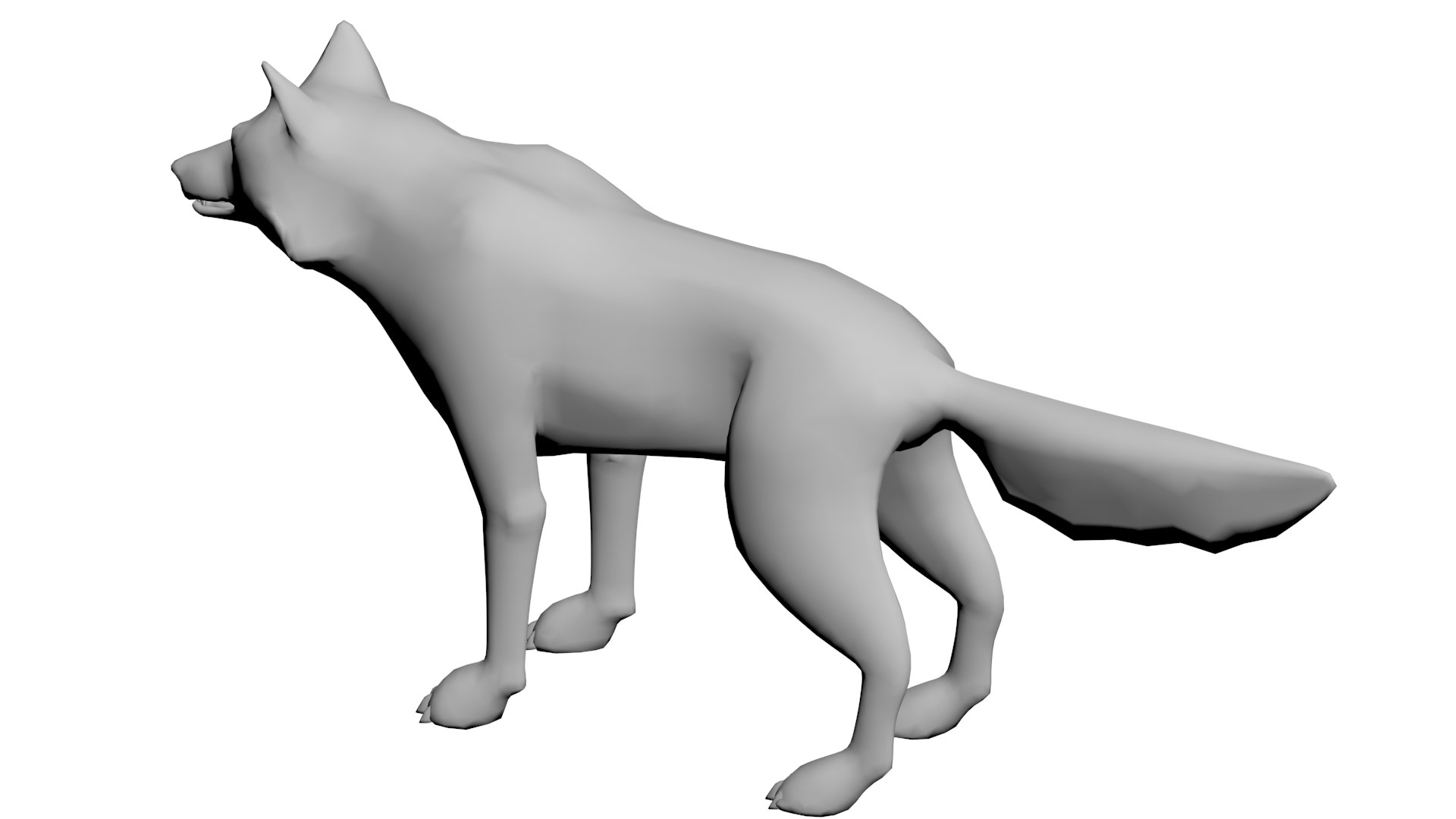 Wolf 3D Model - TurboSquid 1782566