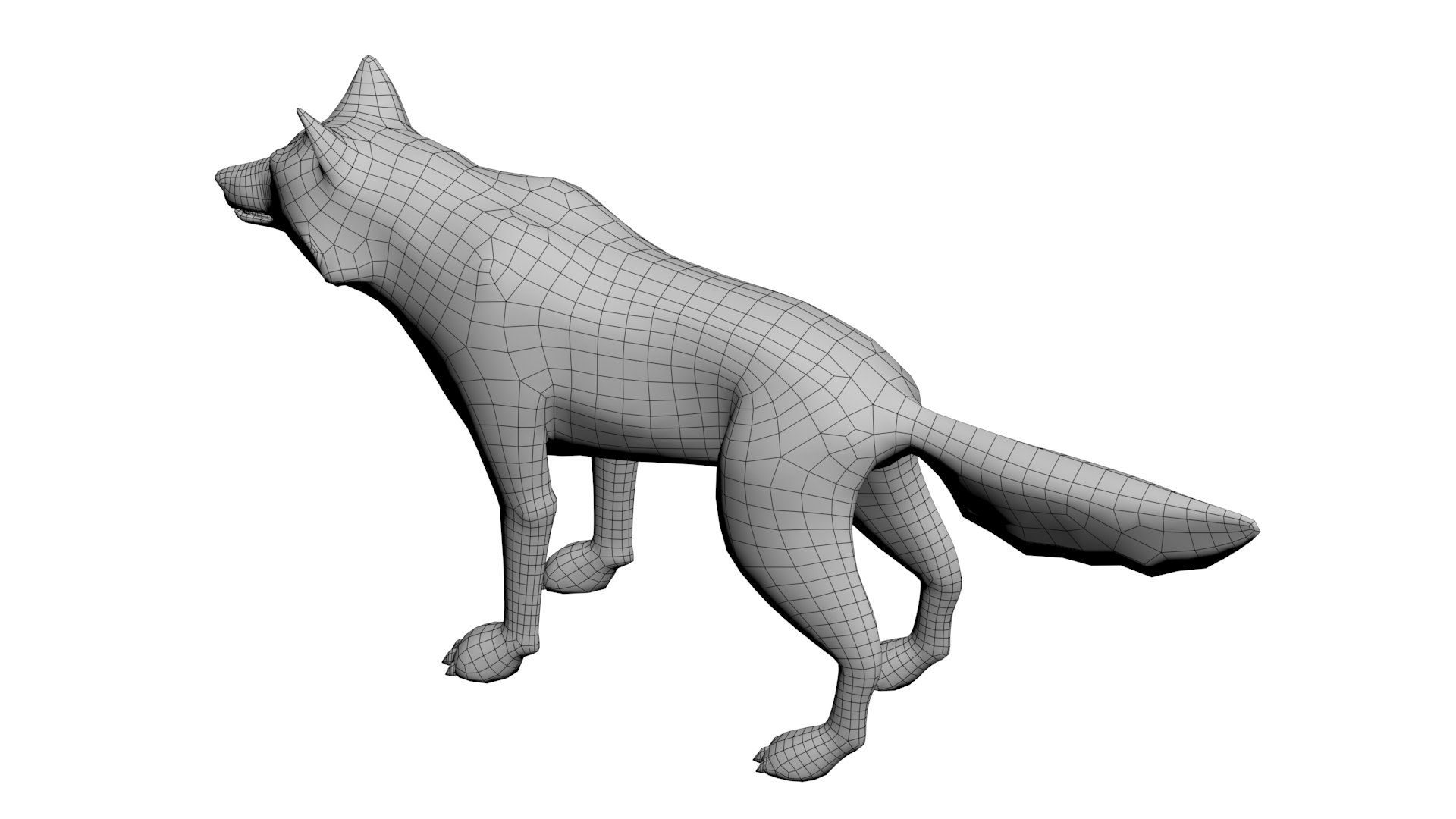 Wolf 3D Model - TurboSquid 1782566