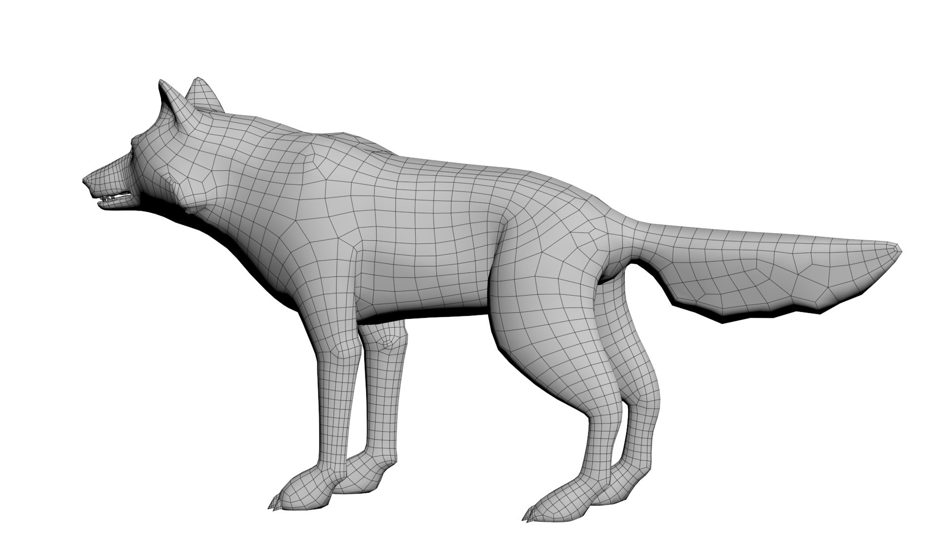 Wolf 3D Model - TurboSquid 1782566