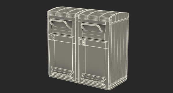 3D general waste recycling station - TurboSquid 1329622