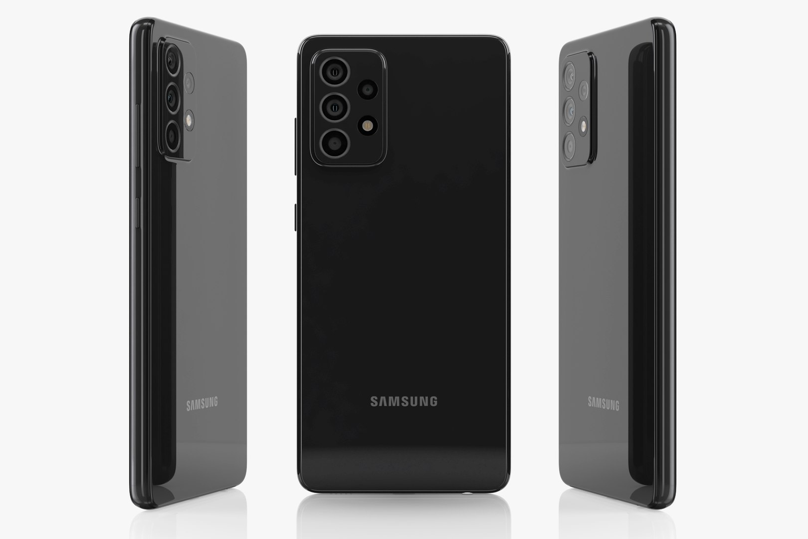 3D Samsung GALAXY A72 All Color - TurboSquid 1722819