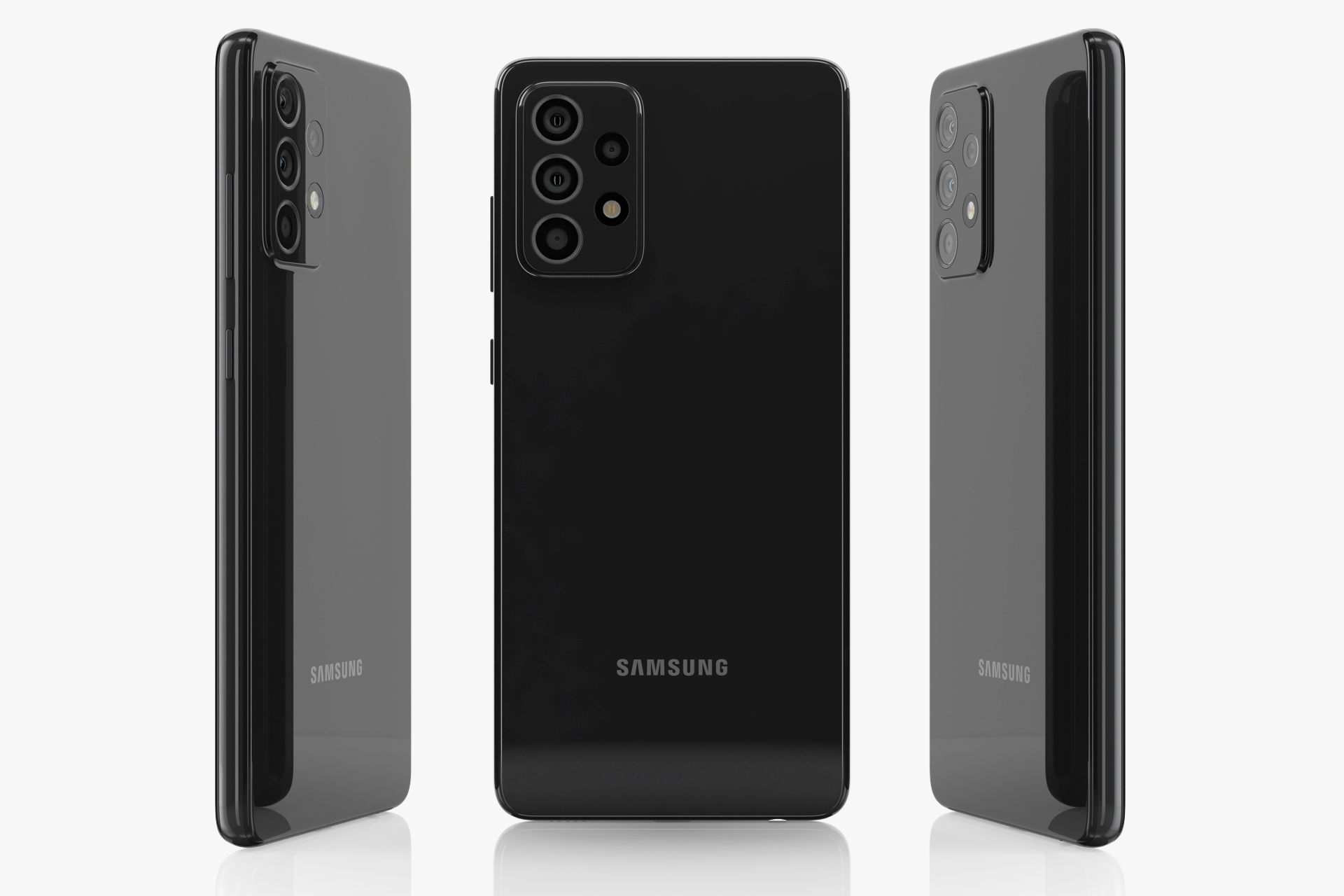 3D Samsung GALAXY A72 All Color - TurboSquid 1722819