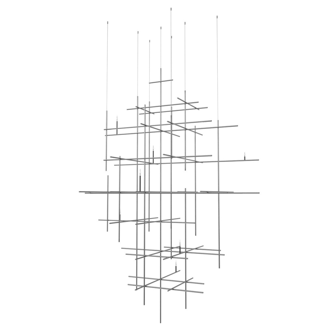 Custom Made Frame Wire Rod Wrought Iron Contemporary Rectangle ...