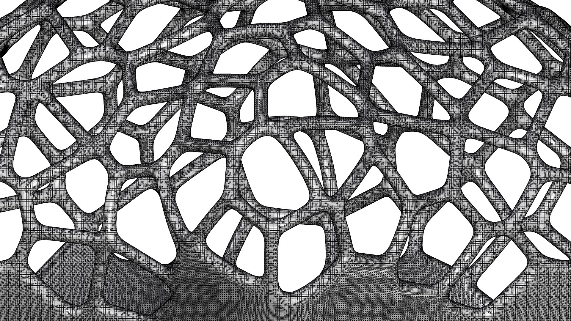 Floral Star Cage Voronoi Vase 3D Model - TurboSquid 2155723