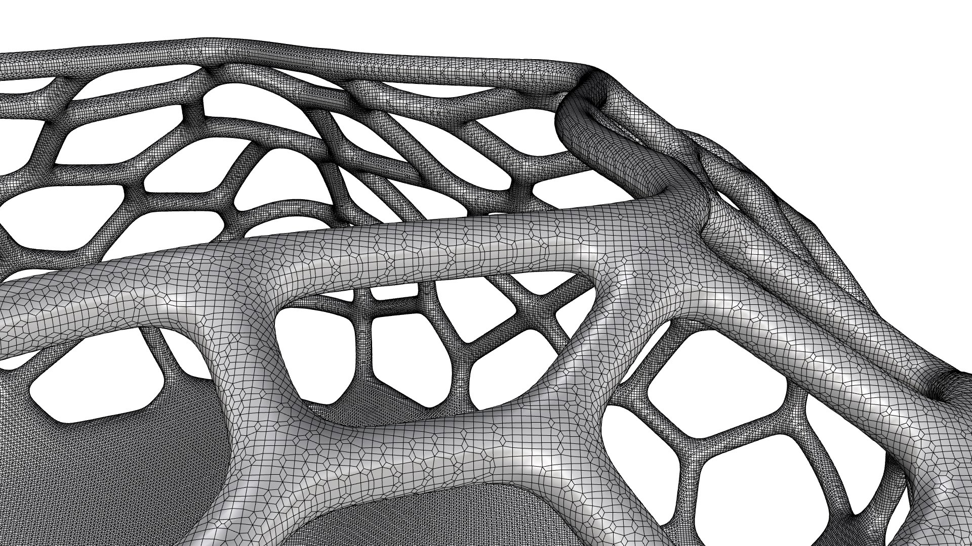 Floral Star Cage Voronoi Vase 3D Model - TurboSquid 2155723