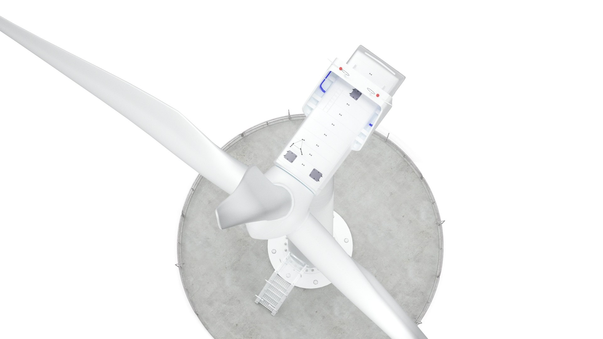 Wind Turbine With Details 3D Model - TurboSquid 2268810