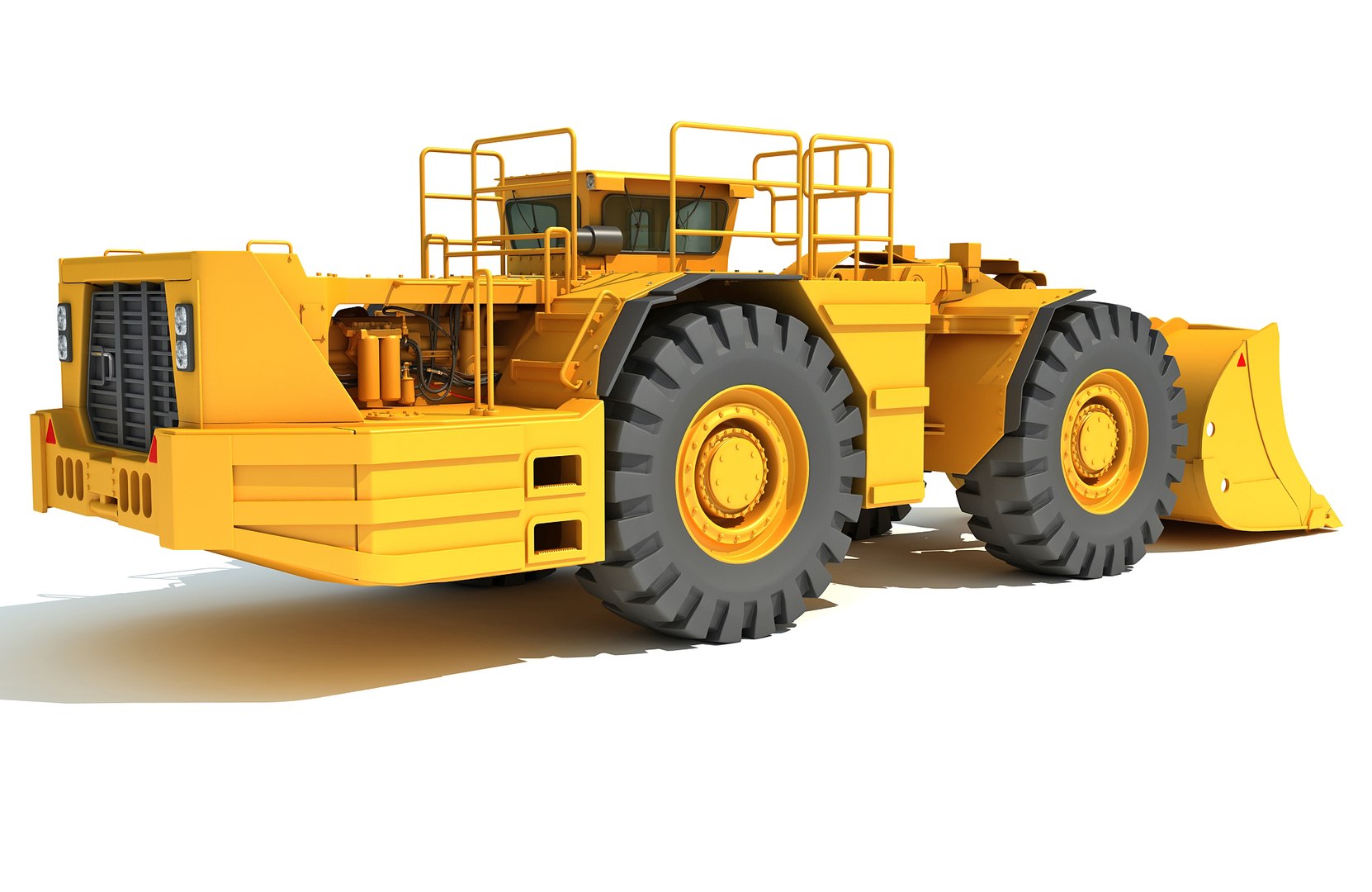 Mining vehicle 3D model - TurboSquid 1688261